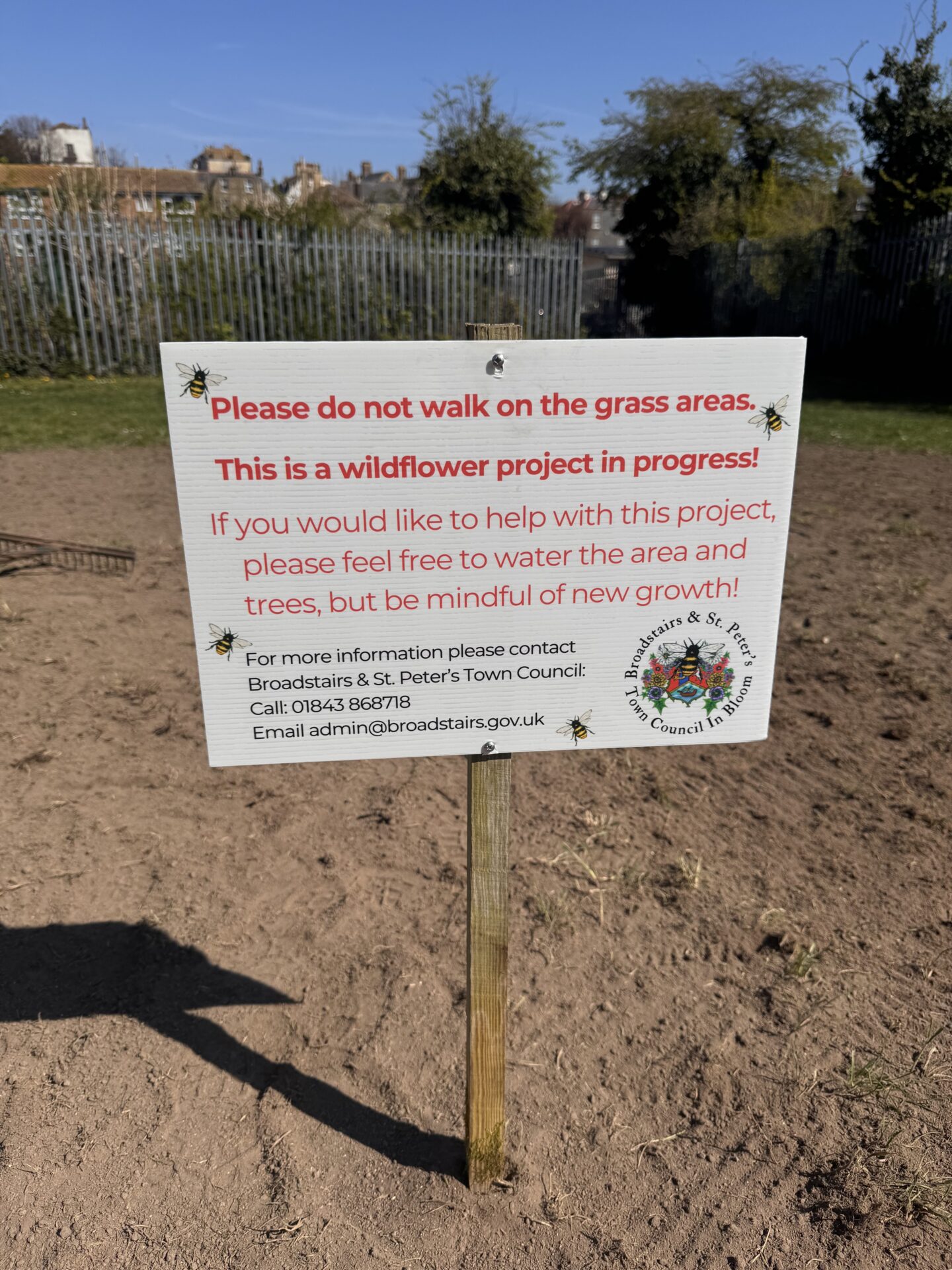 Culmers Amenity Wilding project- Broadstairs & St Peter's Town Council